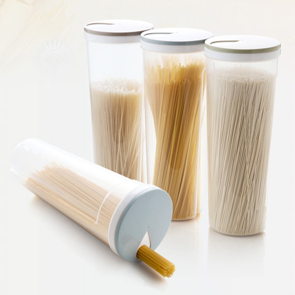 leaveforme 1Pcs PP Tall Food Storage Spaghetti Noodle Pasta Container ...