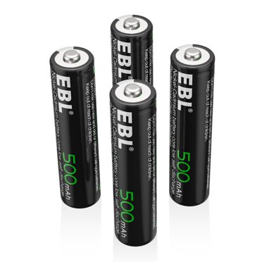 EBL AA AAA Rechargeable Batteries 2800mAh 1100mAh NI-MH 1.2V Battery ...