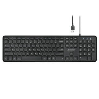 104KEY USB KYBD BLACK LARGE L-SHAPED ENTER KEY - Walmart.com