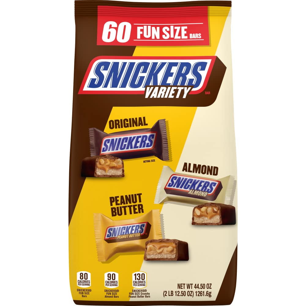 SNICKERS Variety Pack Fun Size Chocolate Candy Bar Philippines | Ubuy