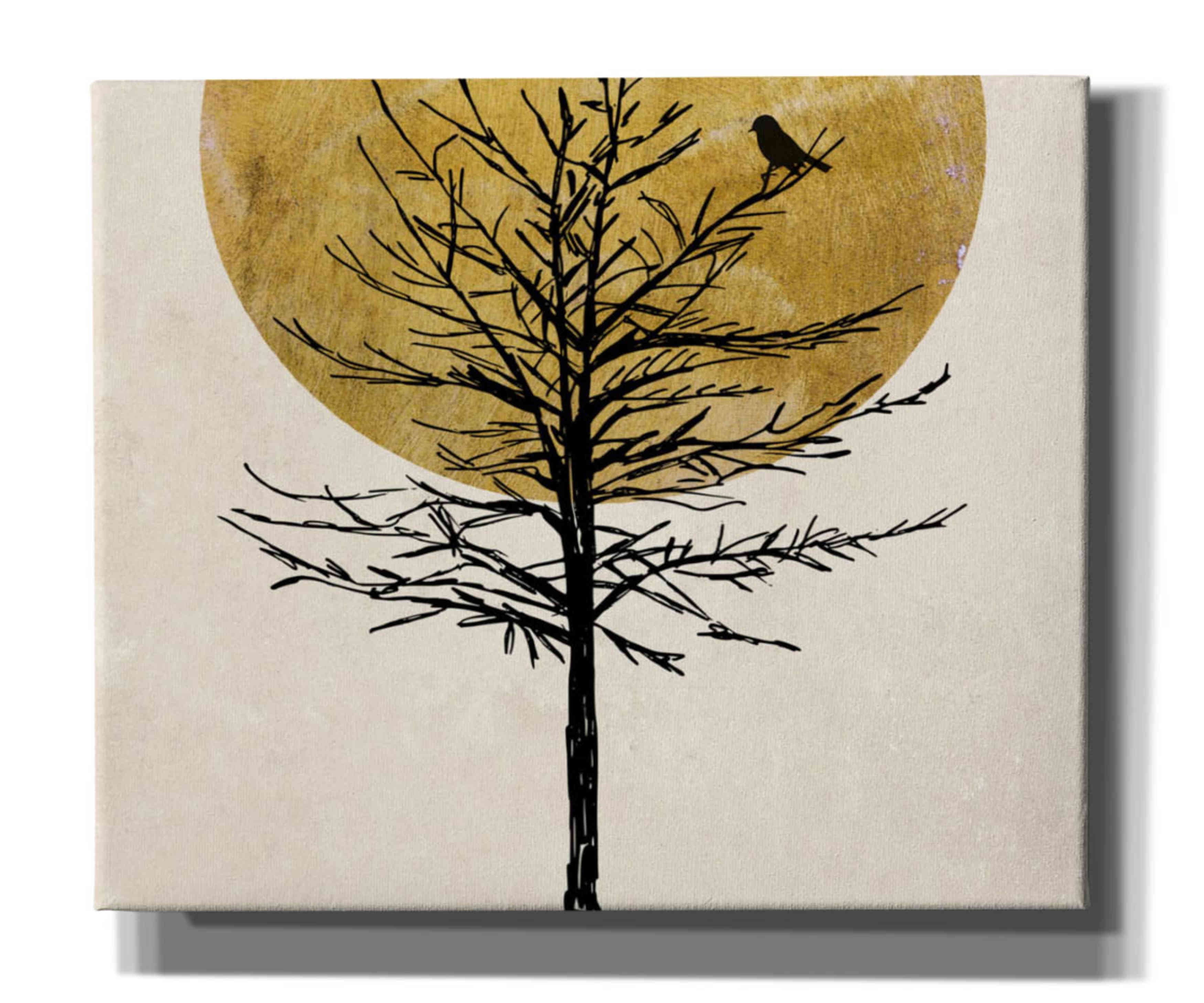 Epic Graffiti 'Moon Tree 1' by Karen Smith, Canvas Wall Art, 24"x20 ...