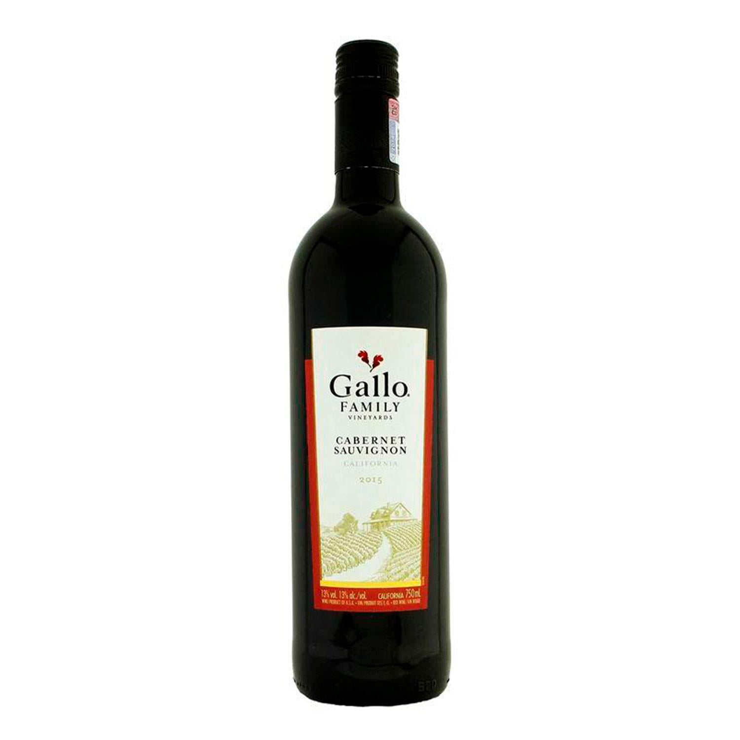 Vino Tinto E&J Gallo Cabernet Sauvignon 750 ml Cabernet Sauvignon ...