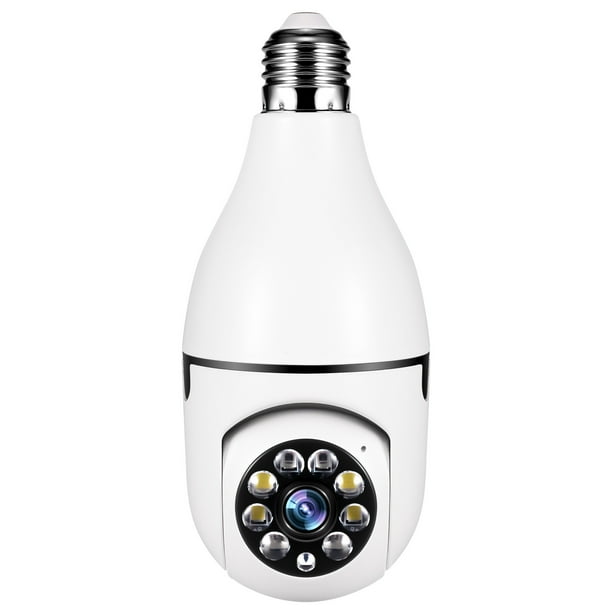 JahyShow E27 Light Bulb Camera, 1080P Home Surveillance Cameras ...