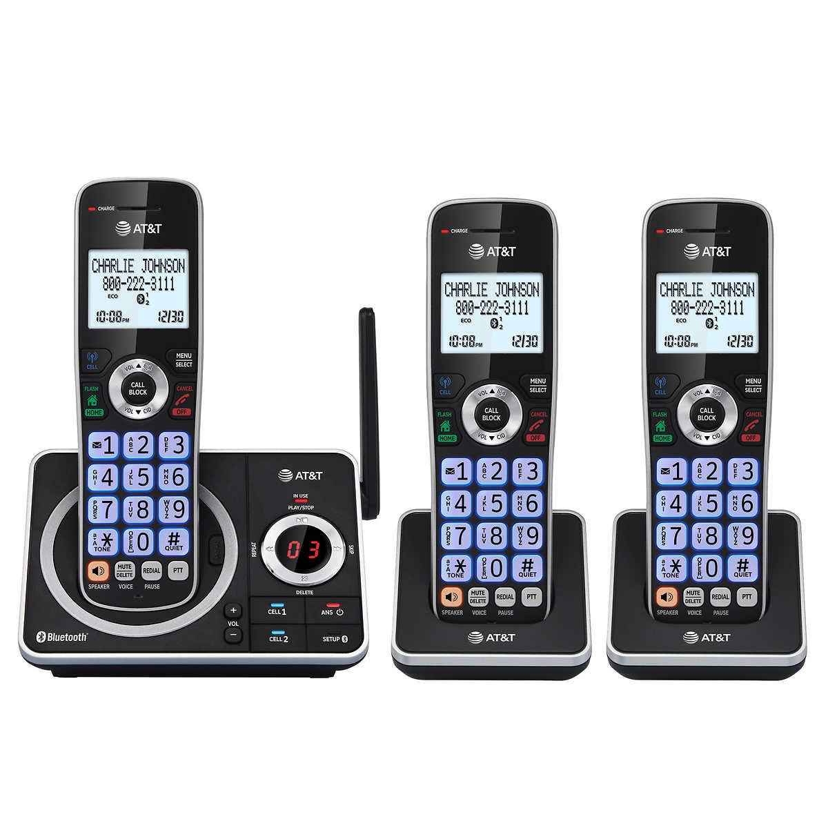 AT&T DLP72362 3 Handset with Connect to Cell - Walmart.com