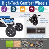 HPZ Pet Rover Premium Pet Stroller - Walmart.com