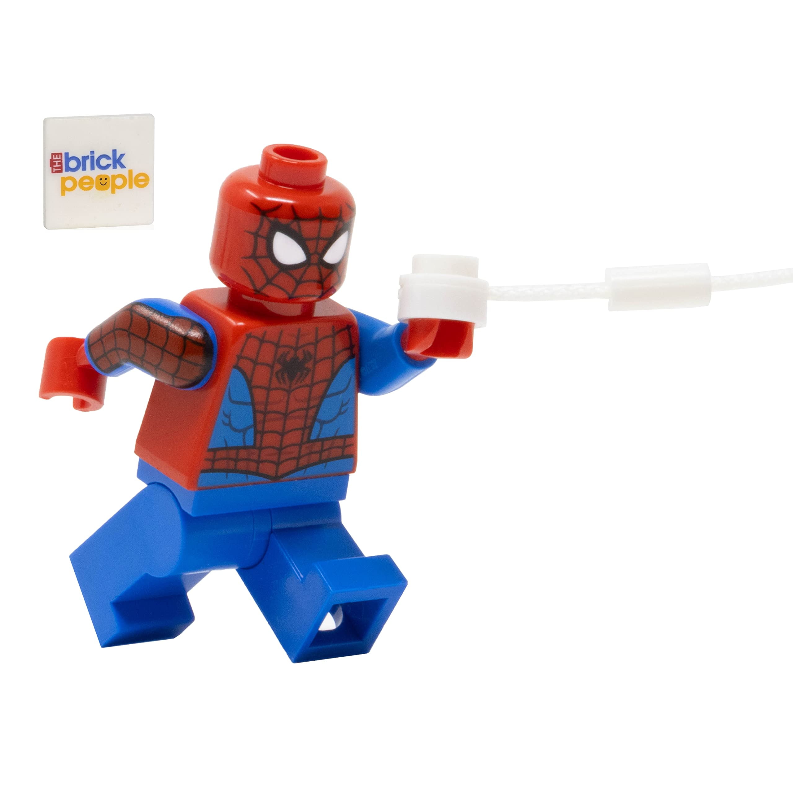 LEGO Superheroes: Spider-Man Minifigure with Web and Printed Arms LEGO ...