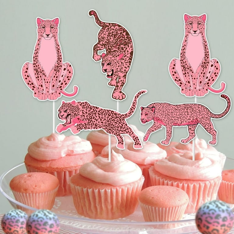 Cheetah Print Birthday Theme Leopard Print Party Decorations | Jungle