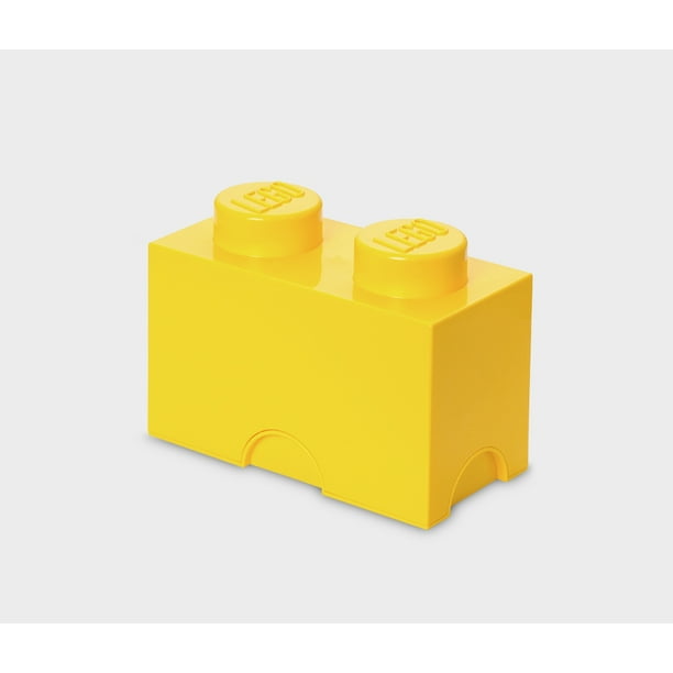 LEGO Storage Brick 2 Toy Box, Bright Yellow - Walmart.com - Walmart.com