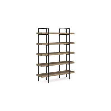 "Ashley Signature Design Starmore 76"" Bookcase, Brown - Contemporary ...