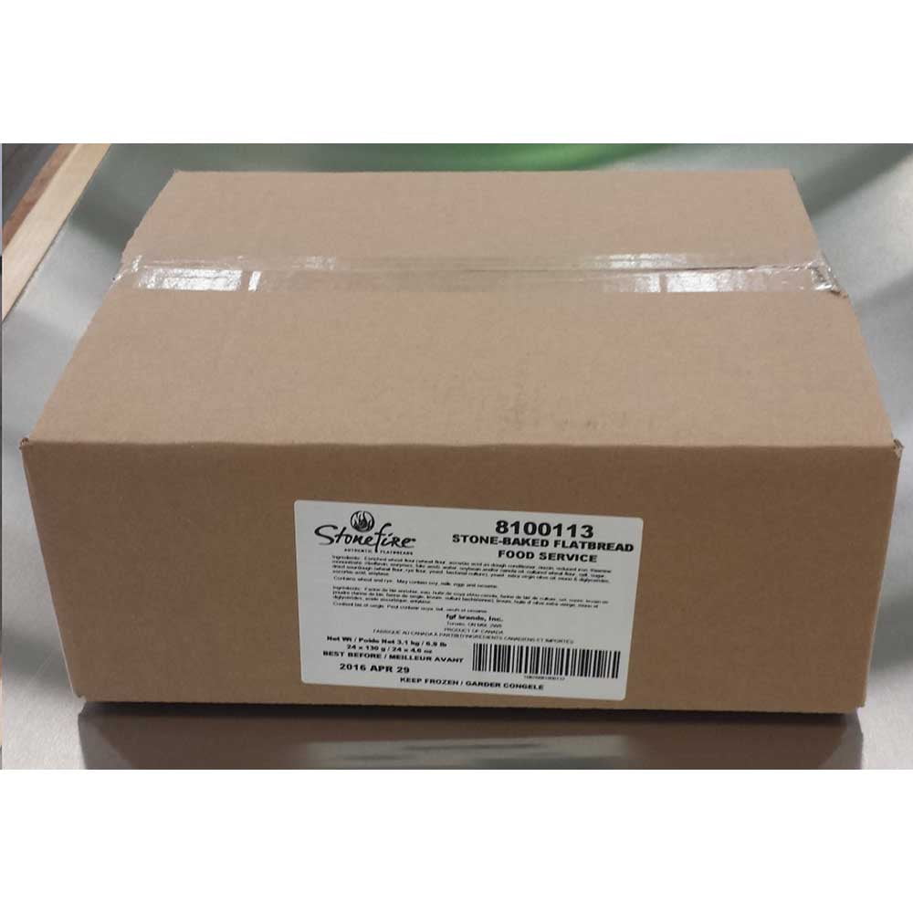 Stonefire Wheat Stone Baked Flatbread, 6 x 12 inch -- 24 per Case ...