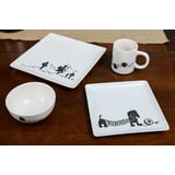 Toy Story 4-Piece Ceramic Dinnerware Set With Scribble Characters ...
