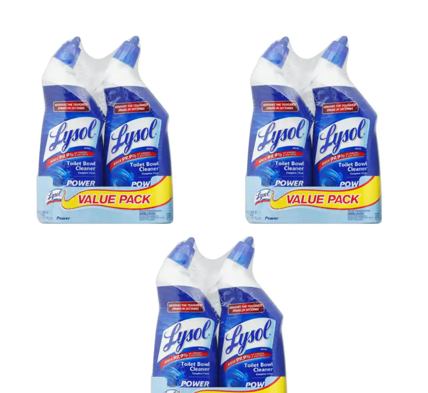 24 oz. Power Toilet Bowl Cleaner (2-Count) (3-Pack) - Walmart.com