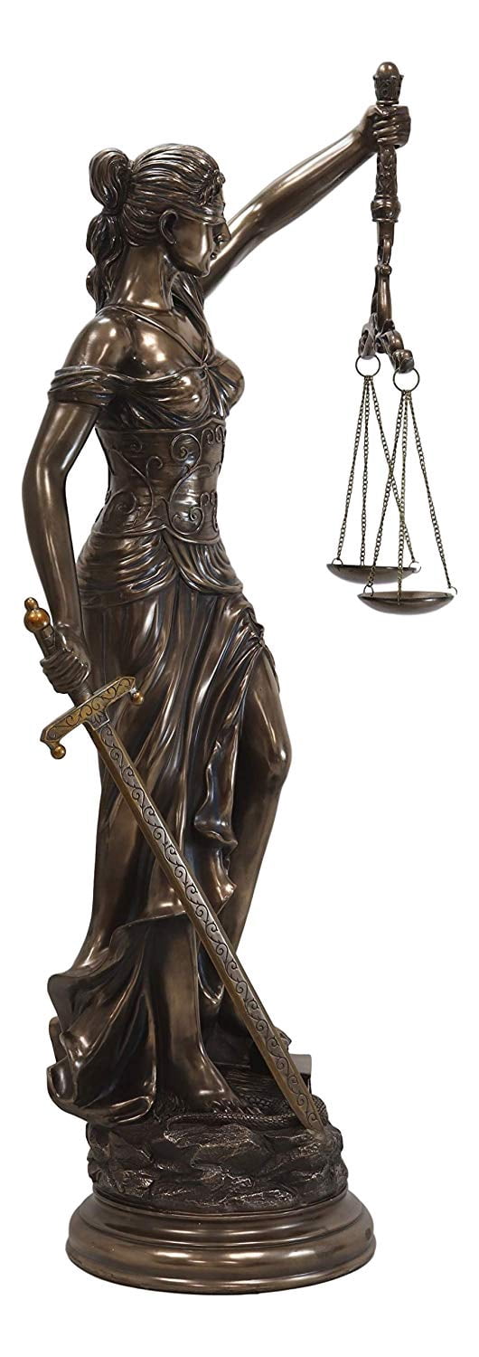 Buy Ebros Large 4 Feet Greek Goddess of Justice Blindfolded La Justica ...