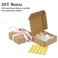 6x6x2 Shipping Boxes, 25 Packs Gift Boxes for Shipping Business Party ...