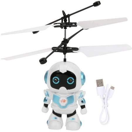 Robot Fly Induction Aircraft, Drone Toy, RC for Kids Beginners(Robot ...