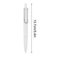 Qonioi Press Pen, 0.38mm Extra Fine Tip Dark Ink Pen for Students ...