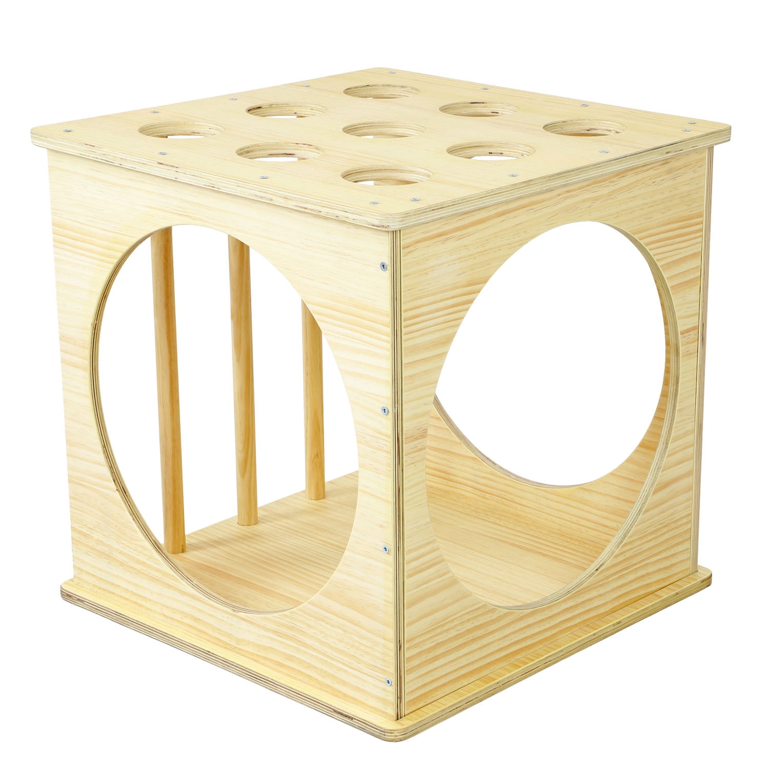 Clevr Wooden Cube Climber for Kids Toddlers Climbing Toy Activity ...