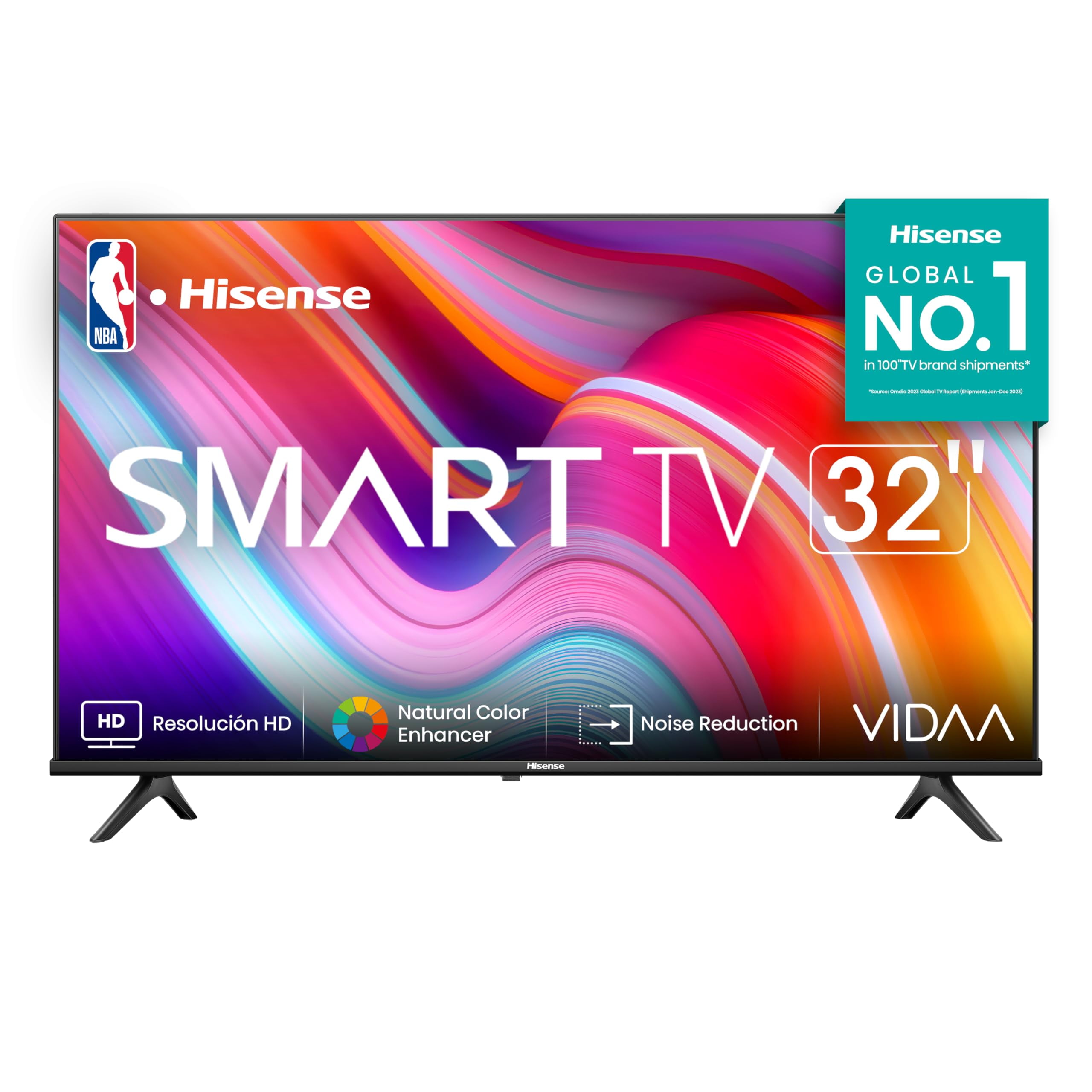 Hisense Pantalla 32 Pulgadas Smart TV VIDAA 32A43KV | Bodega Aurrera en línea