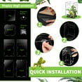 2 Sets Acrylic Mini Reptile Tank Accessories, Mini Tarantula Enclosure ...