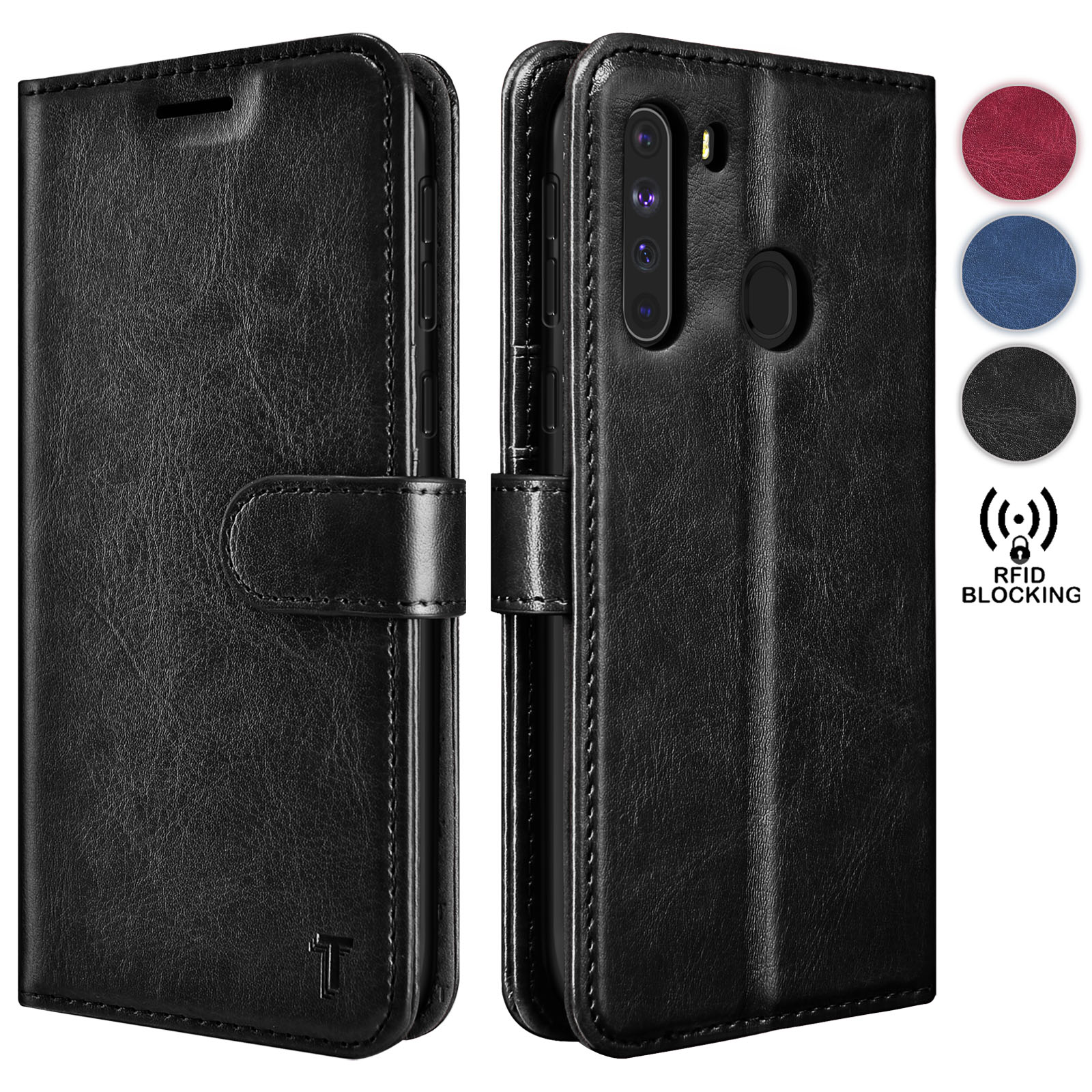 Galaxy A21 Case, Samsung Galaxy A21 US Version Wallet Case, Tekcoo ...