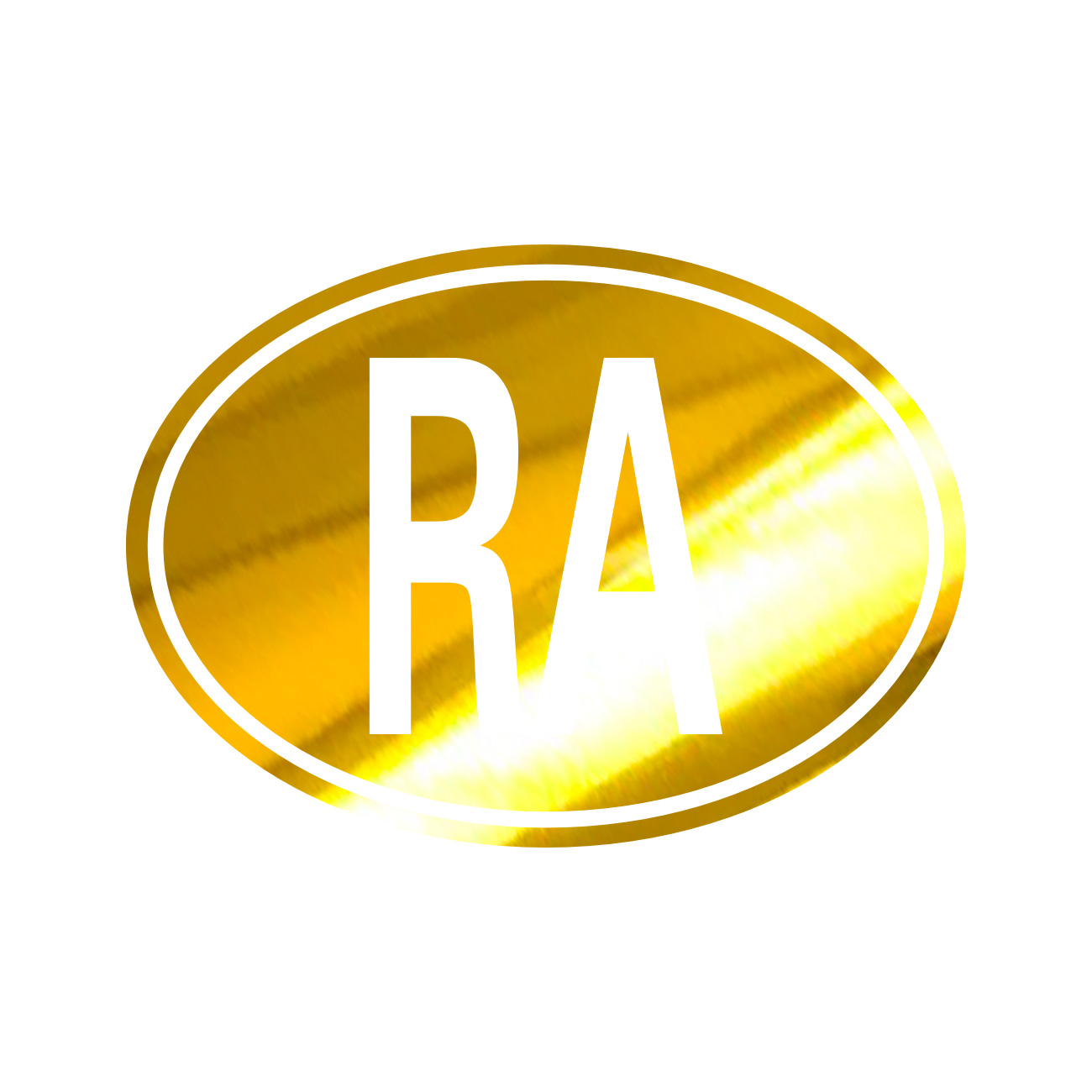 Argentina Oval Sticker Decal Die Cut - Self Adhesive Vinyl ...