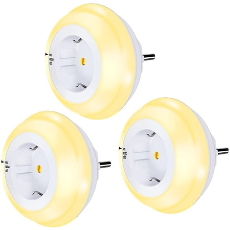 Night Light Socket With Twilight Sensor, Led Night Lamp Children ...