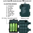 Christmas String Lights with Timer 8 Light Modes, Waterproof Battery ...
