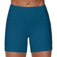 High Waist Yoga Shorts for Women's Tummy Control Fitness Athletic ...