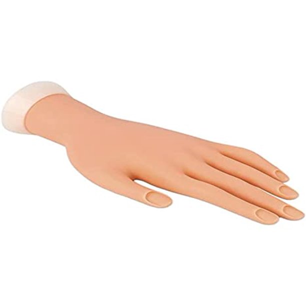 Fake Hand with Stand Ideal for Practice Nail Art Reconstruction ...