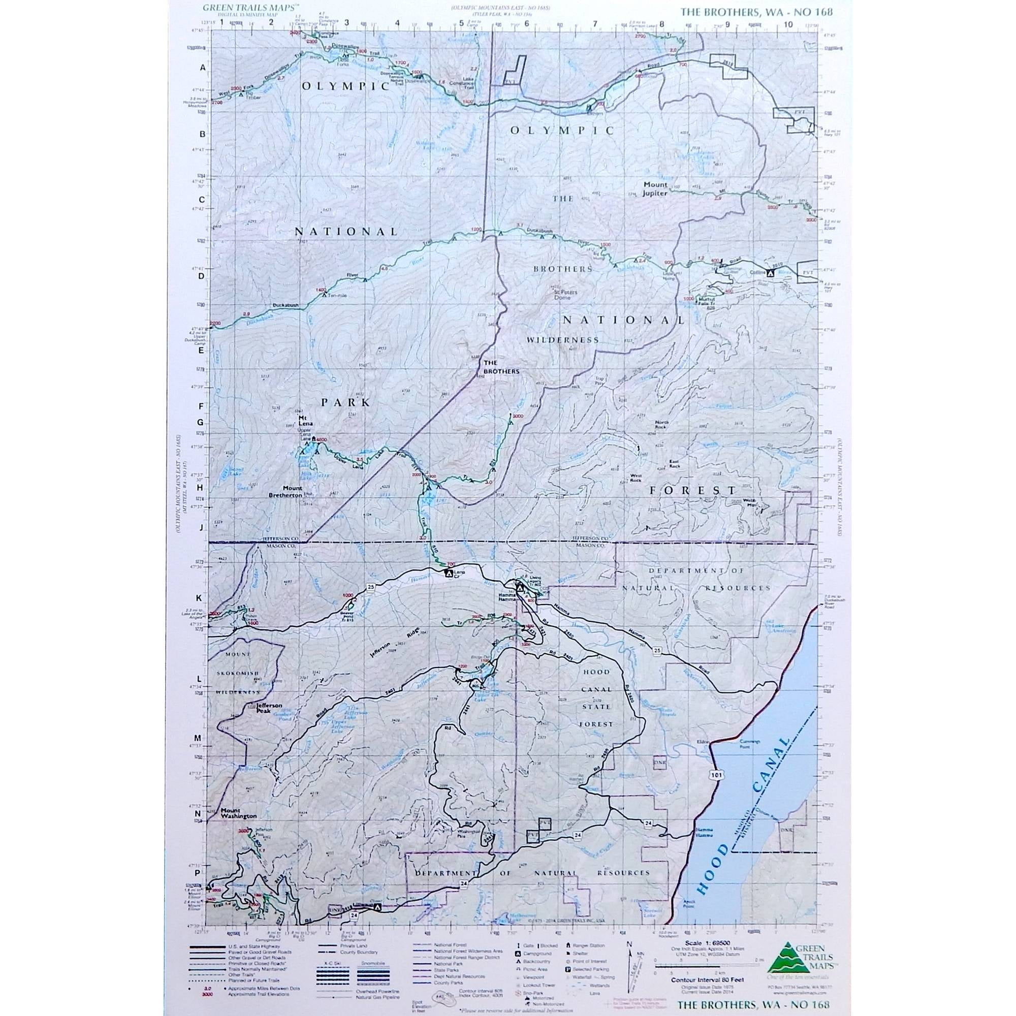 Green Trails Maps - Walmart.com
