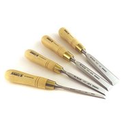 Stanley Sweetheart 4 Pc. High Carbon-Chrome Steel Socket Chisel Set ...