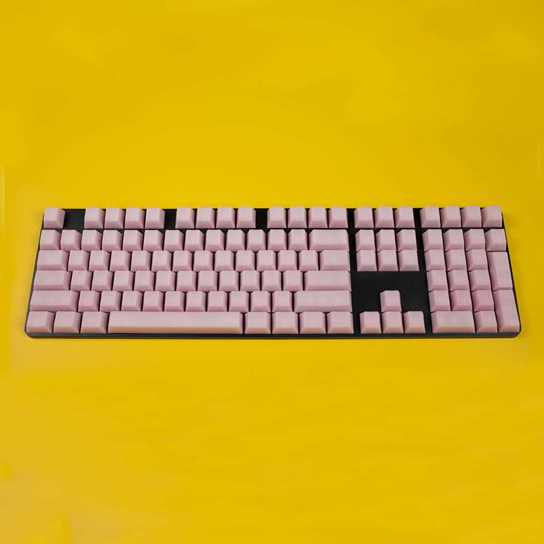 POM Jelly Strawberry Cream Keycaps (108 keycap set) | With 1.75u Shift ...