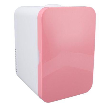 Small Cooler Warmer, 8L Energy Saving Pink Mini Fridge For Makeup For ...
