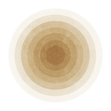 YJ.GWL Round Rug Circle Carpet Washable Non Slip Area Rugs Boho ...