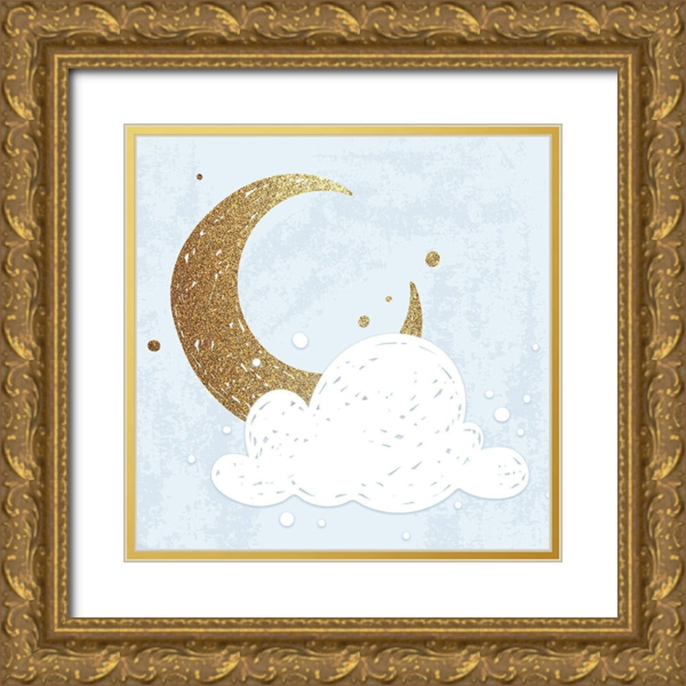 Kimberly, Allen 20x20 Gold Ornate Wood Framed with Double Matting ...