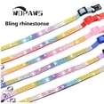 WDPAWS Cat Collar Breakaway Bling Diamond Rhinestone with Bell ...