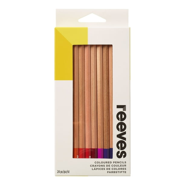 Reeves Value Colored Pencil Set, 24-Colors - Walmart.com - Walmart.com