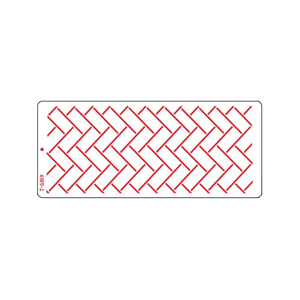 Bakeware Template Drawing Mold Plastic Wheat Spike Pattern Lace Cake ...