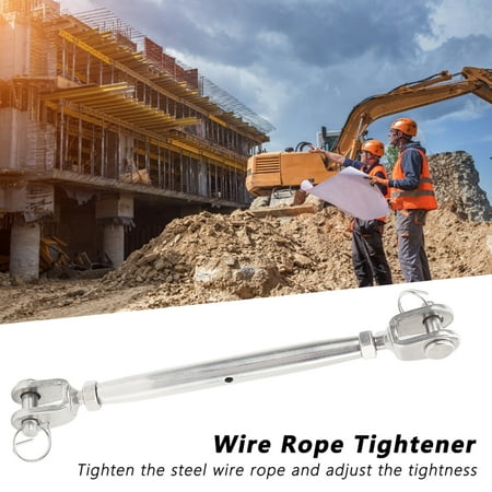 Peahefy 304 Stainless Steel Wire Rope Tightener,Wire Rope Tightener ...