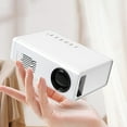 Portable Mini Projectors LED Micro Projector 1080P Home Party Meeting ...