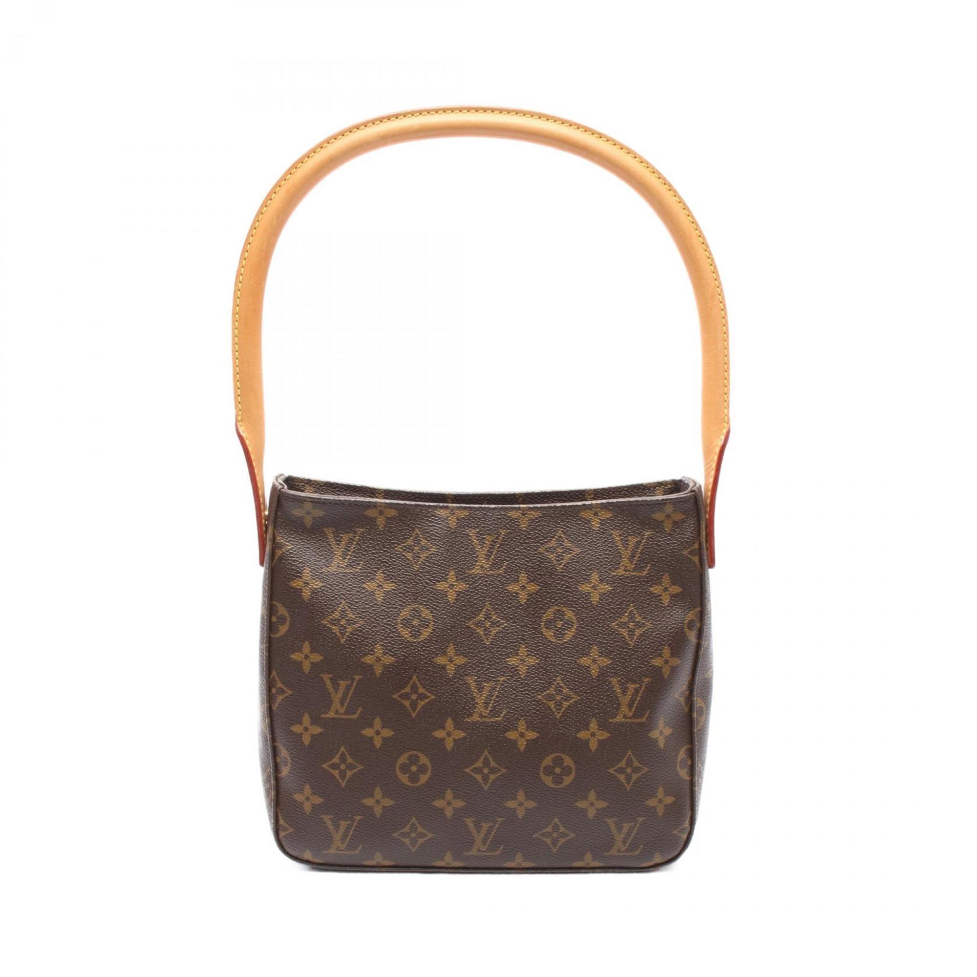 Pre-Owned Louis Vuitton LOUIS VUITTON Looping MM Monogram Shoulder Bag ...