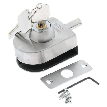 Showcase Sliding Glass Door Locks Furniture Hardware -12mm | Walmart Canada