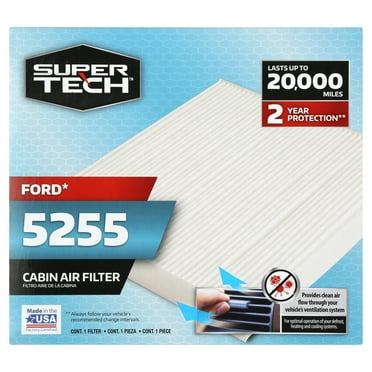 SuperTech Cabin Air Filter 5535, Replacement Air/Dust Filter for Buick ...