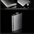 Portable Stainless Steel Liquor Flask for Wine Alcohol Whiskey 1oz ...