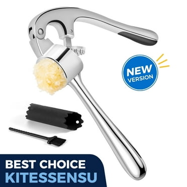 Premium Garlic Press Set - Rust-Resistant and Dishwasher-Safe ...