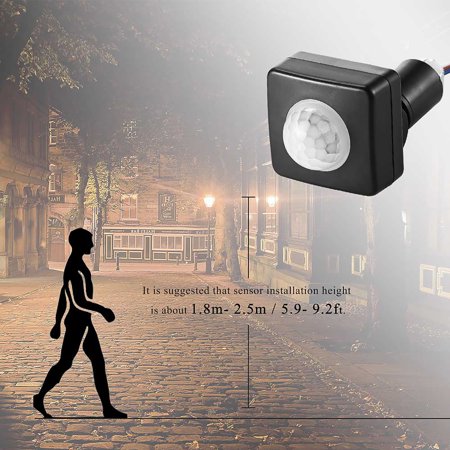 Onever Body Infrared Switch Motion Sensor PIR Sensor Lighting Detector ...