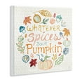 Stupell Industries Funny Fall Spice Pumpkin Holiday Painting Unframed ...