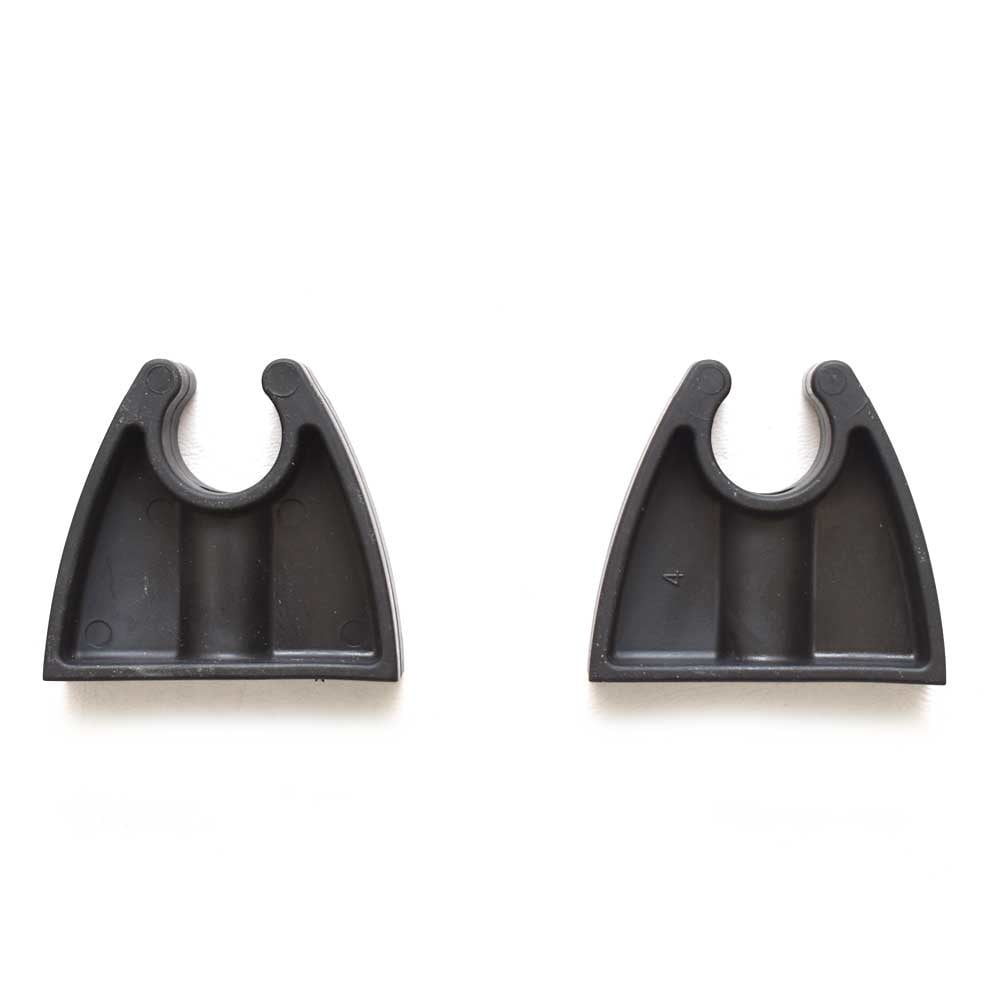 Attwood Boat Pole Storage Clips 7571-1 | 3/4 Inch Black (Pair ...