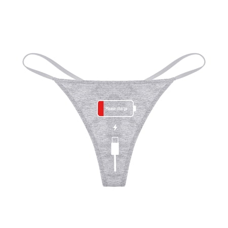 Sexy G-String Thongs for Women Cotton Panties T-back Tangas Charging ...