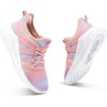 Kushyshoo Kids Sneakers Gradient Pink Running Tennis Athletic Shoes for ...